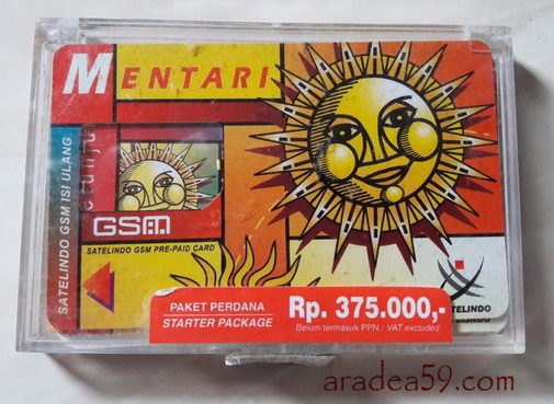 Sim card jaman purbakala, berusia 17 tahun. | aradea59.com